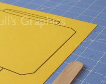 Items similar to mini Block Head Craft PDF on Etsy