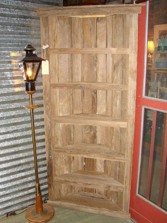 Reclaimed Bookcase Barnwood Bookcase Barnwood Reclaimed