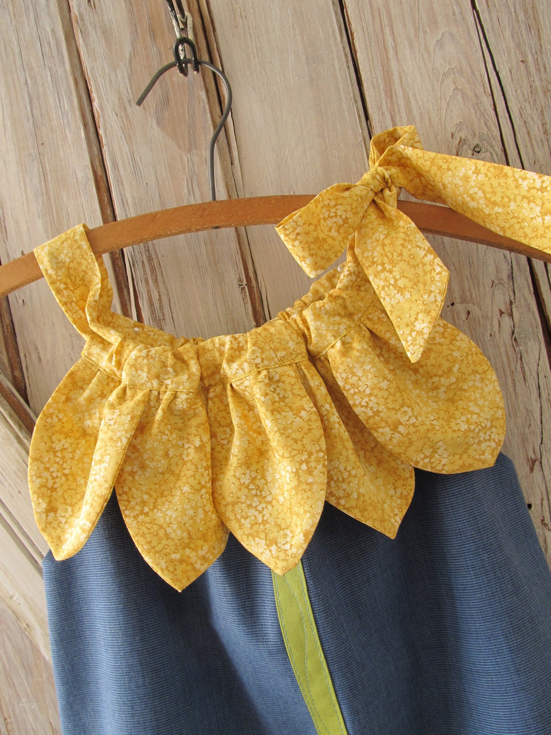 Sunny Flower Pillowcase Dress PDF Pattern Tutorial Easy Sew