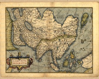 Map Of The Middle East From The 1500s Persia Saudi Arabia