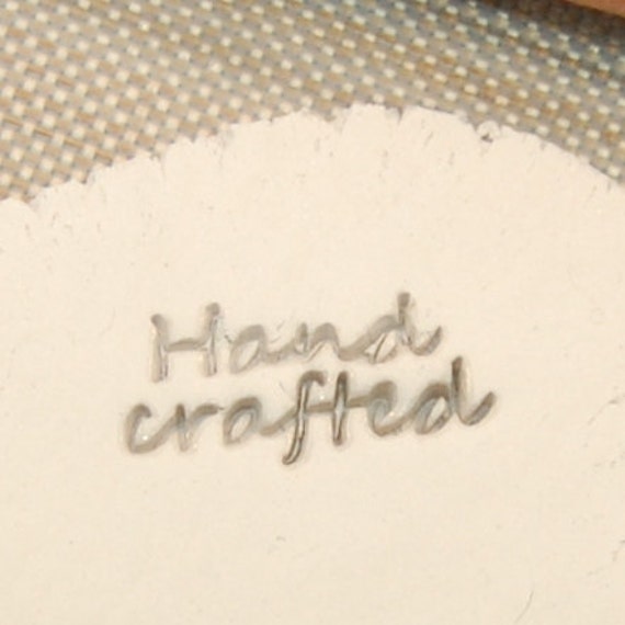 Handcrafted Personalization Stamp For Metal Clay by MetalClays