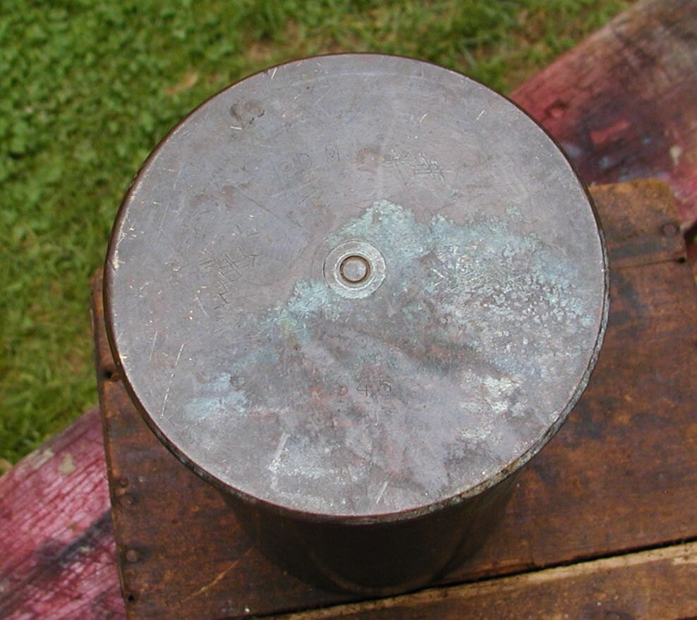 War Memorabilia 90mm Shell Case Tank Anti-Tank WW2 Military