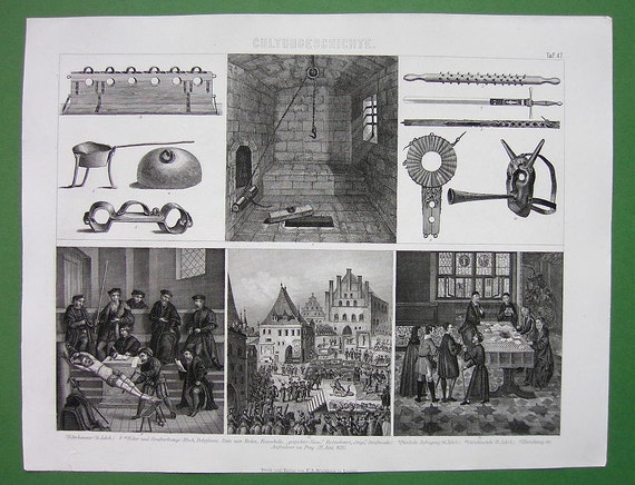 Items similar to TORTURE Punishment in Middle Ages Devices Execution in ...