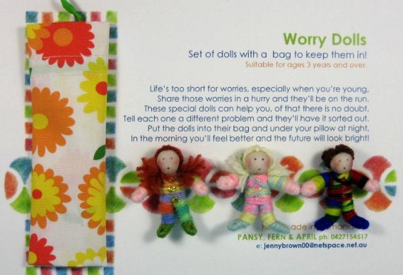 Worry Dolls Set