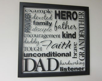 Grandfather word art | Etsy