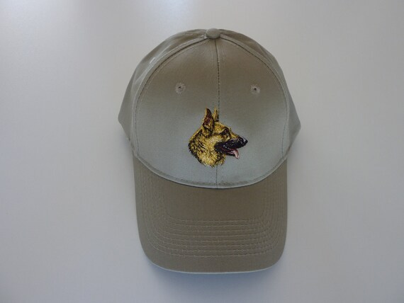 Items similar to German Shepherd embroidered cap on Etsy