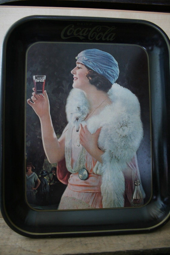 Vintage Coca-Cola “Pink Lady” Serving Tray – Haute Juice