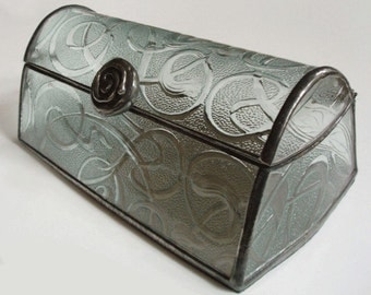 Jewelry box diamond glass pattern by 1178box on Etsy