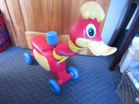 Vintage SILLY SAMMY by MARX Toys Ride On Toy 1970s
