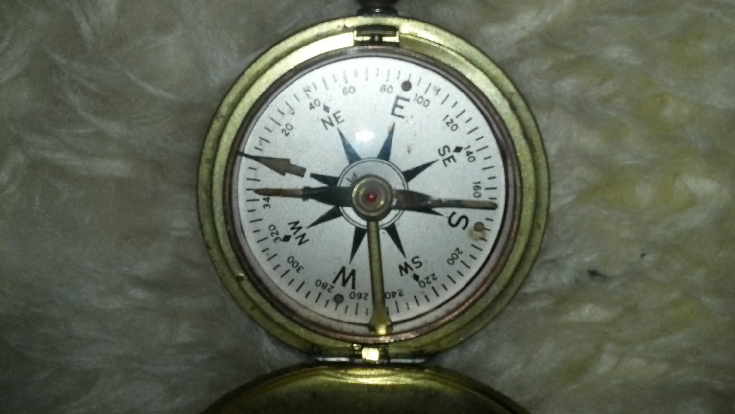 WWI era brass Taylor USCE compass