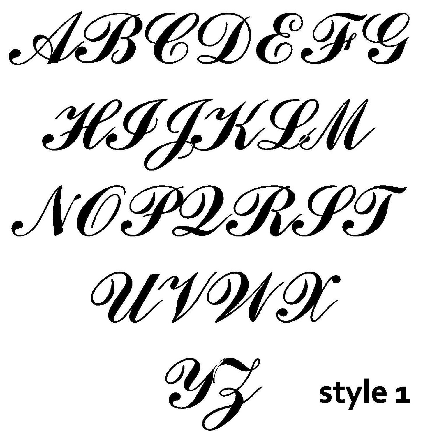 20 Large Wooden Wall Letters Monogram by GalleryWoodLetters