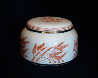 Porcelain powder box | Etsy