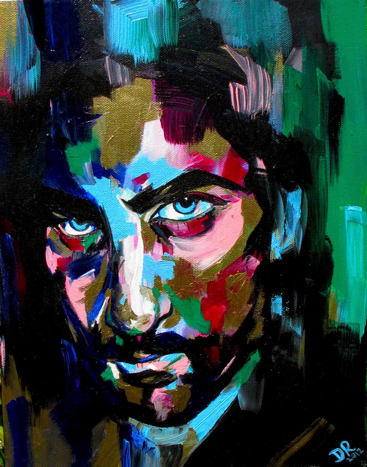 Men Abstract Self Portraits