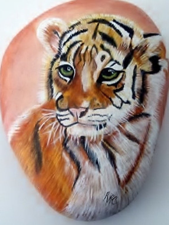 25 Perfect tiger rock painting ideas You Can Get It Without A Penny ...