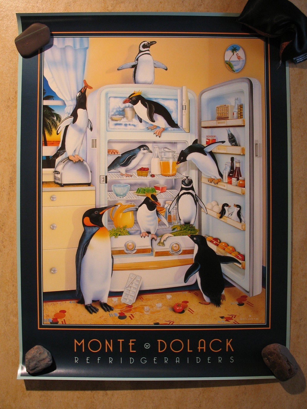 Monte Dolack Poster Refridgeraiders
