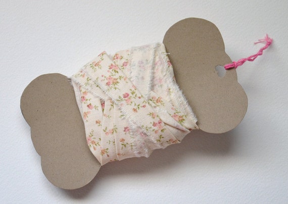 Fabric Ribbon Floral Cotton Fabric