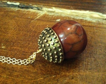 Acorn beads | Etsy