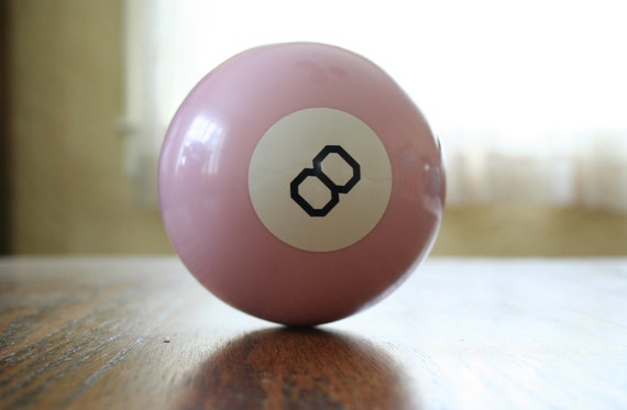 Pink Magic Eight Ball