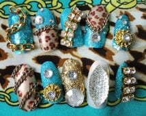 Popular items for gyaru nails on Etsy