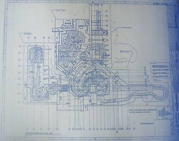 Walt Disney World Splash Mountain Ride Plan by BlueprintPlace