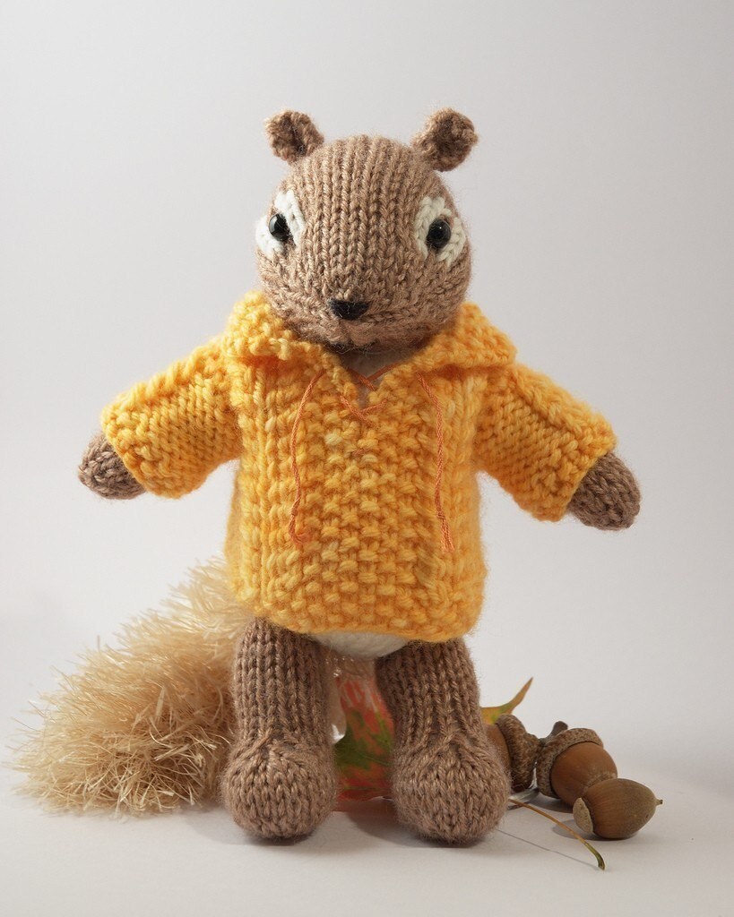 Chipmunk Knitting Pattern