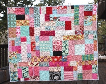 Custom Twin Sized Patchwork Quilt Featuring by StarlitNestGifts