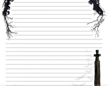 Popular items for gothic paper on Etsy