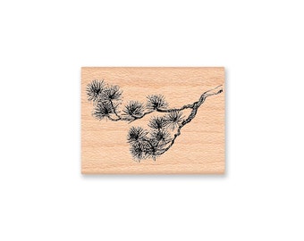 Pine tree stamp | Etsy