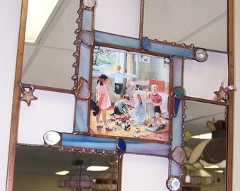 Sea glass mirror | Etsy