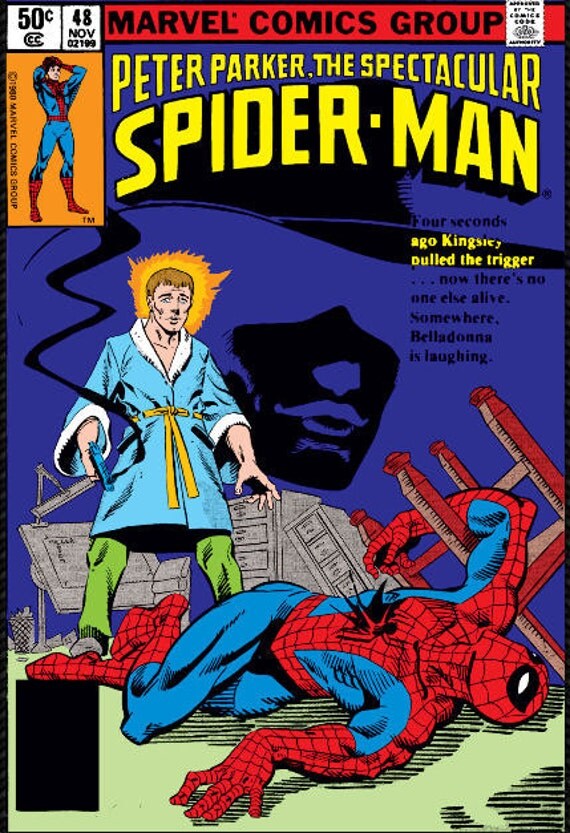 1980 Peter Parker The Spectacular Spiderman Comic 48 Spiderman