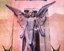 Popular items for surreal angel art on Etsy