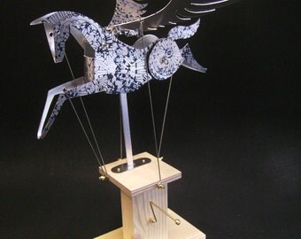 3D Wooden Puzzle Moving Model Kit DIY Moving Mechanical Wooden