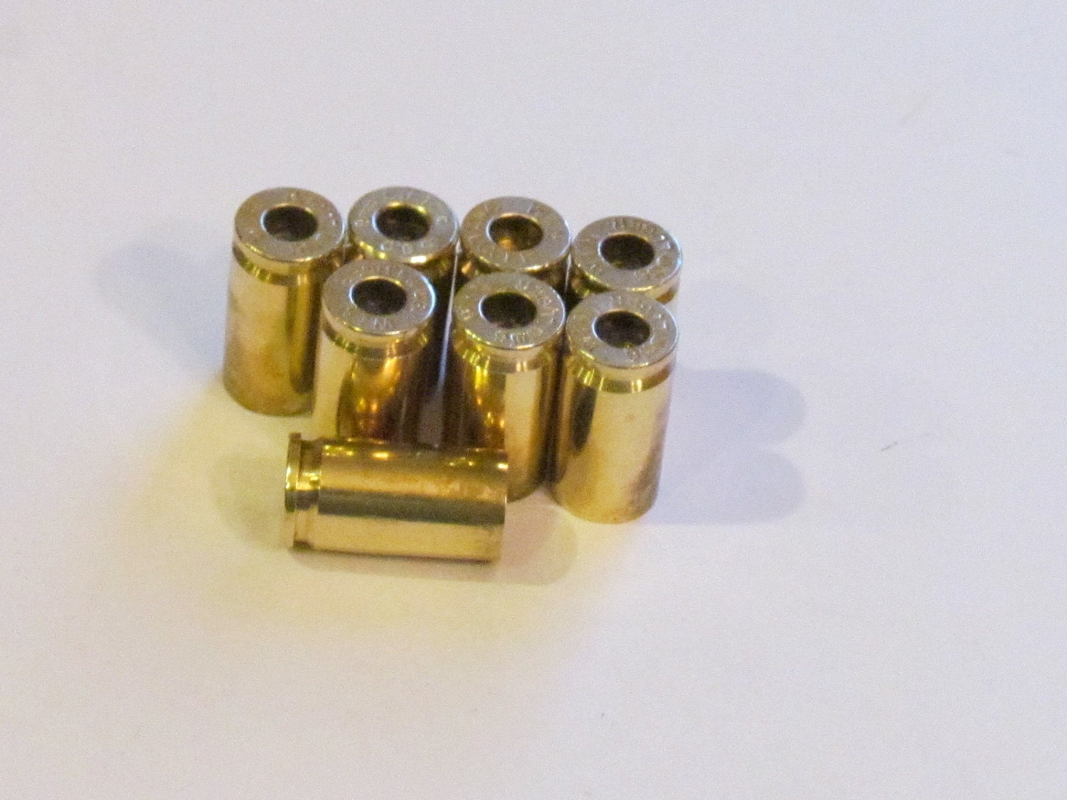 Brass Shells Bullet Shells 9mm bullet casings package of 8