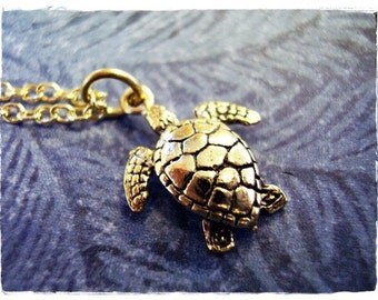 Gold turtle | Etsy