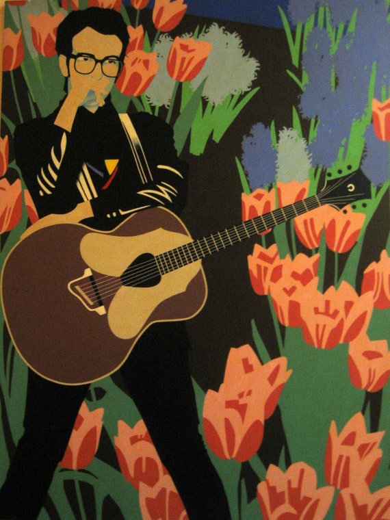 elvis costello painting