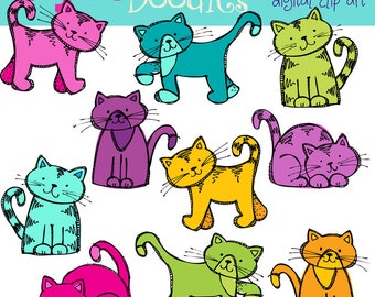 KPM Bright Neighborhood Digital Clipart by kpmdoodles on Etsy