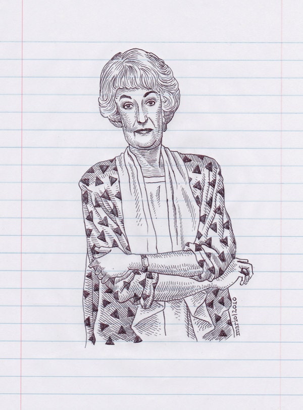 Bea Arthur Print