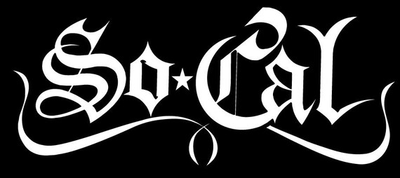 So Cal Decal Sticker 9 wide by IslandTimeDesign on Etsy