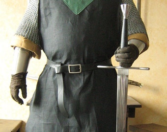 Medieval Knight Heraldry SCA Surcoat Tunic by MorganasCollection