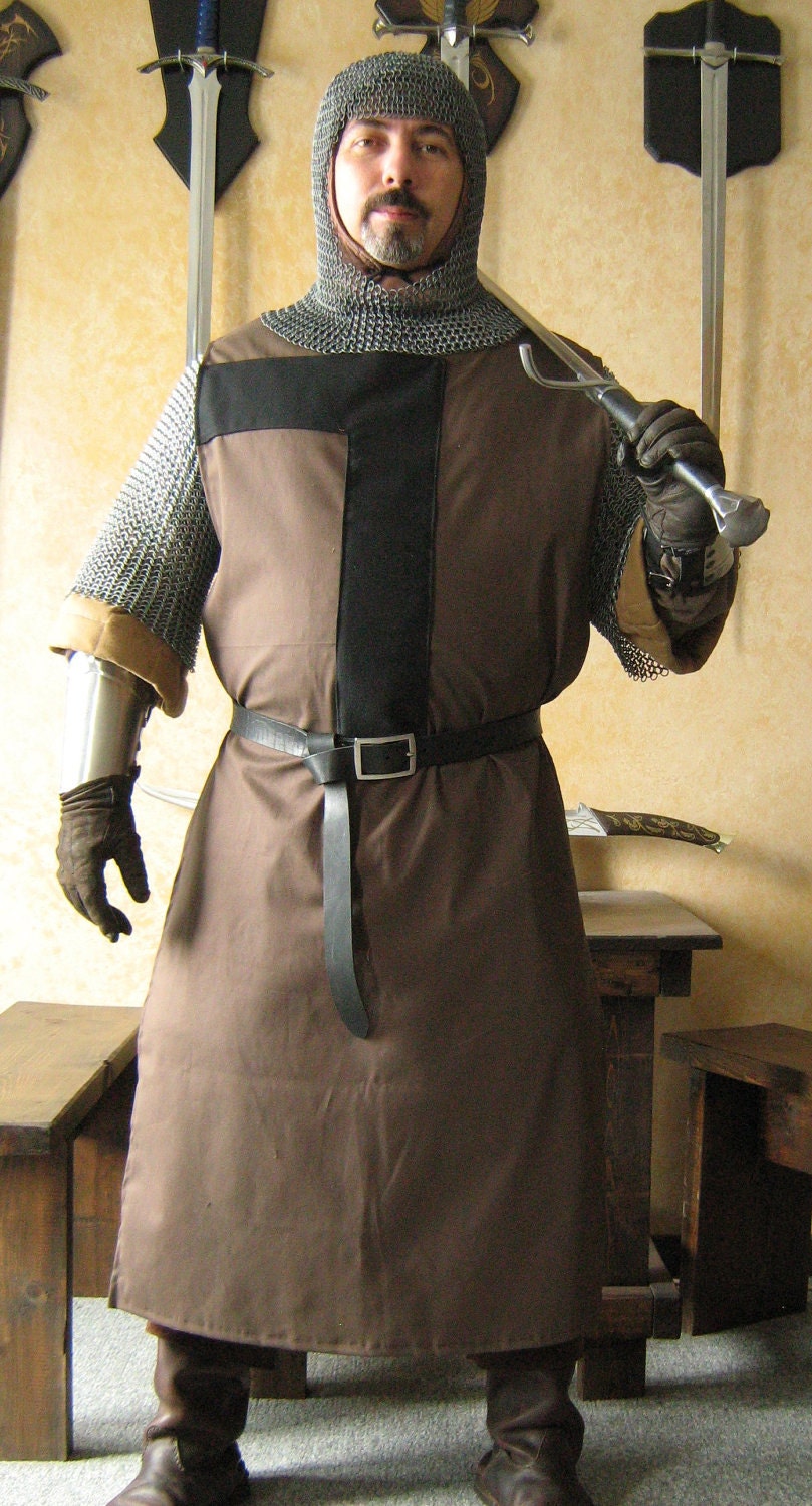 Medieval Knight Heraldry SCA Surcoat Tunic Tabard