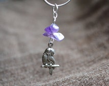 Popular items for amethyst owl on Etsy