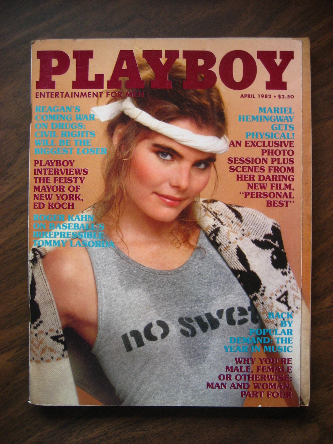 April 1982 Playboy Magazine by MySecretSuitcase on Etsy