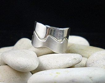 Ocean wave jewelry | Etsy