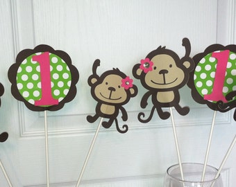 Monkey cake topper | Etsy