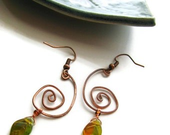 Popular items for coil wire jewelry on Etsy