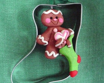 Gingerbread stocking | Etsy