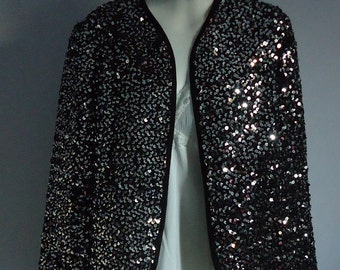 Sequin jacket | Etsy