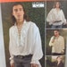 Simplicity 3758 Mens Historical Costume Pattern Romantic Poet