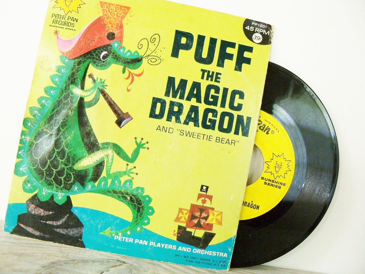 Peter Pan Record Puff The Magic Dragon Frank Milano A A
