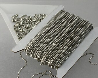 Gold Plated Ball Chain Bulk 10 ft. spool of FACET by gemplus24